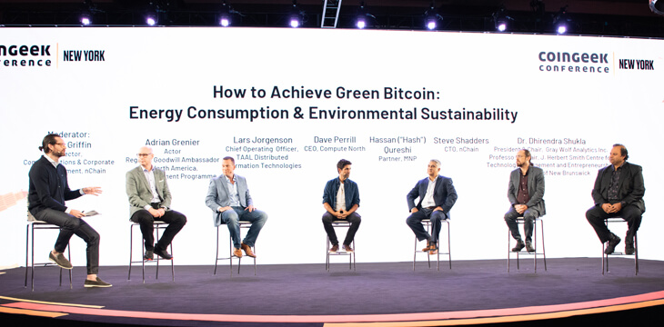 Green Bitcoin focus at CoinGeek New York