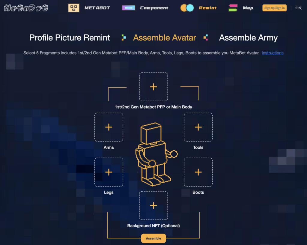 Customize your MetaBot NFT avatar with Fragments - CoinGeek