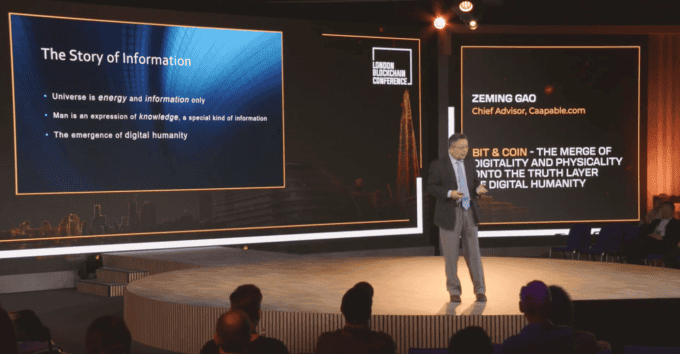 ZeMing Gao: Blockchain brings physicality to digitality - CoinGeek